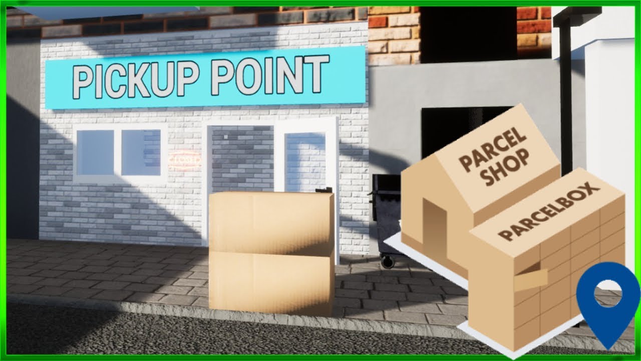 Pickup Point Simulator - First Look Demo - Opening A Postal Pick Up Storage Facility - YouTube