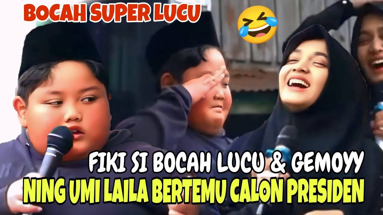 NING UMI LAILA BERTEMU CALON PRESIDEN//FIKI BOCAH LUCU & GEMOY BIKIN NGAKAK 🤣 - YouTube