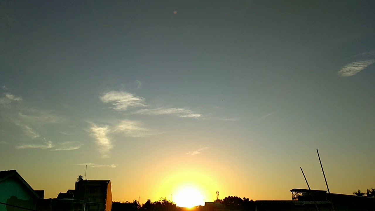 The sun time-lapse - YouTube