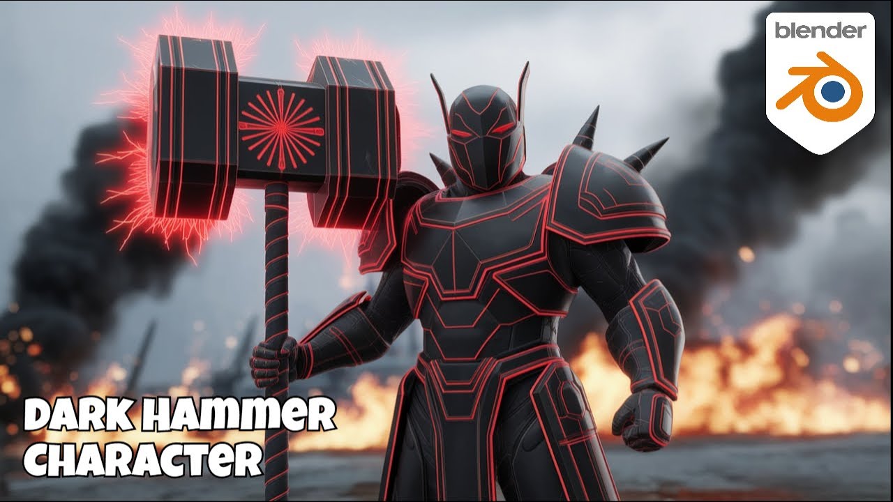 Create a Hammer Character for Short Film in Blender - YouTube