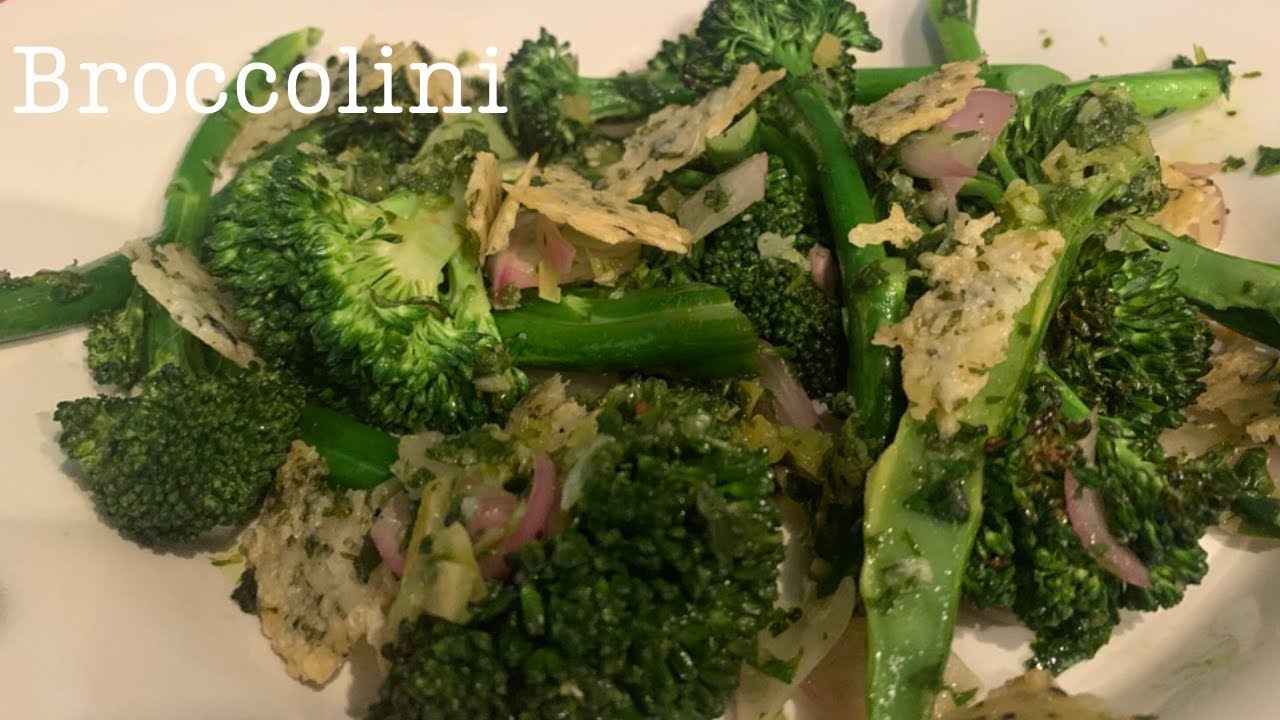 How to Make the Best Broccolini Dish w/ Lizette - YouTube