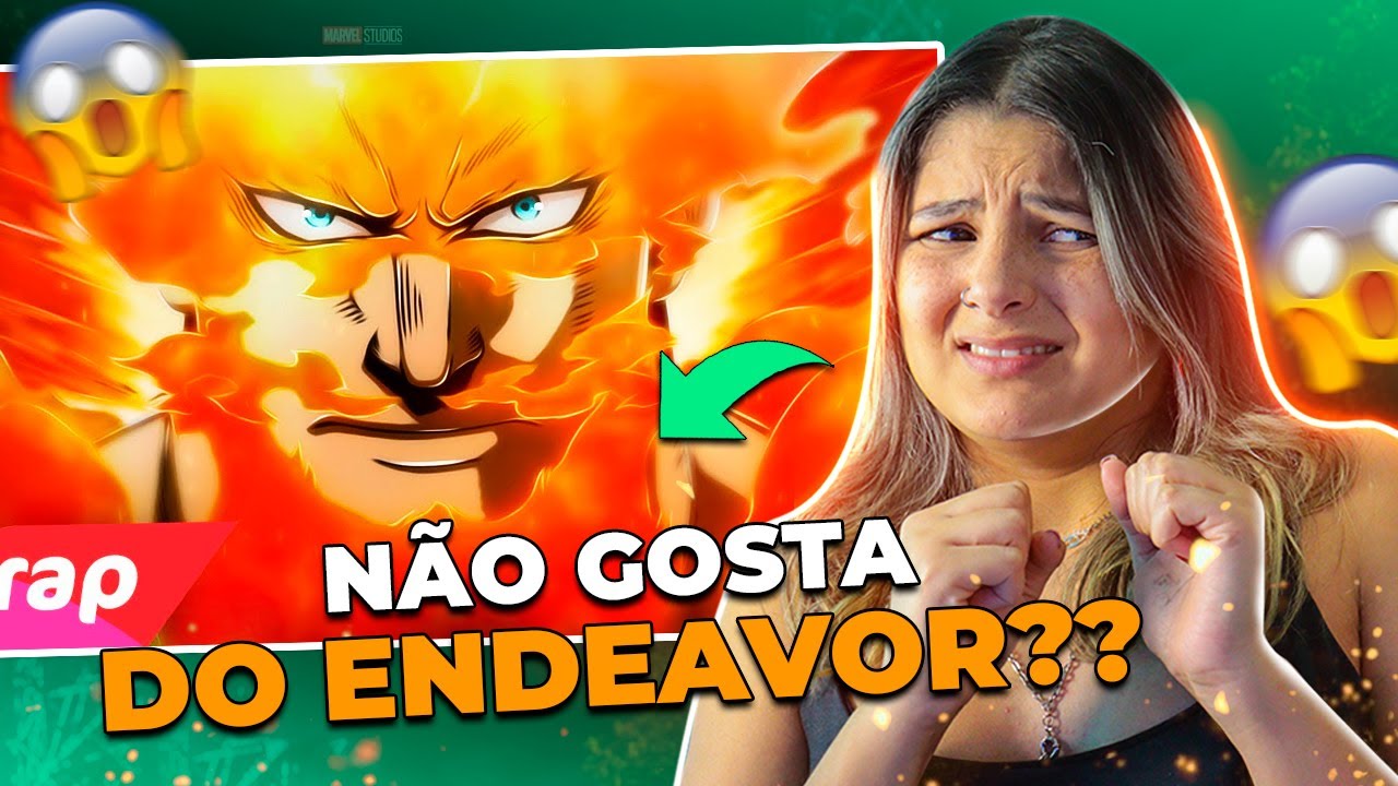 Endeavor é um bom personagem?? | React Rap do Endeavor (Boku no Hero ...