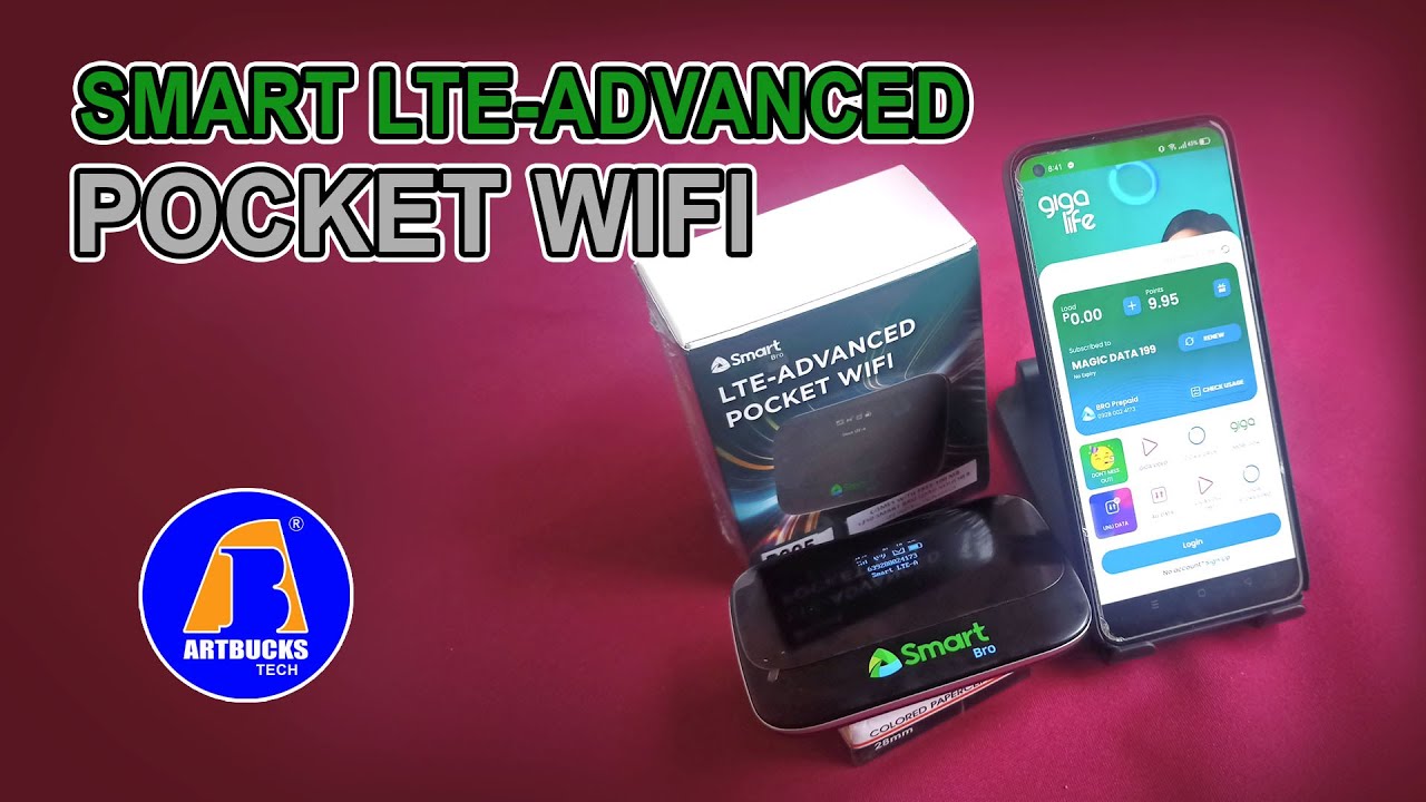 SMART LTE-ADVANCED POCKET WIFI with SMARTBRO UNBOXING & TESTING ...