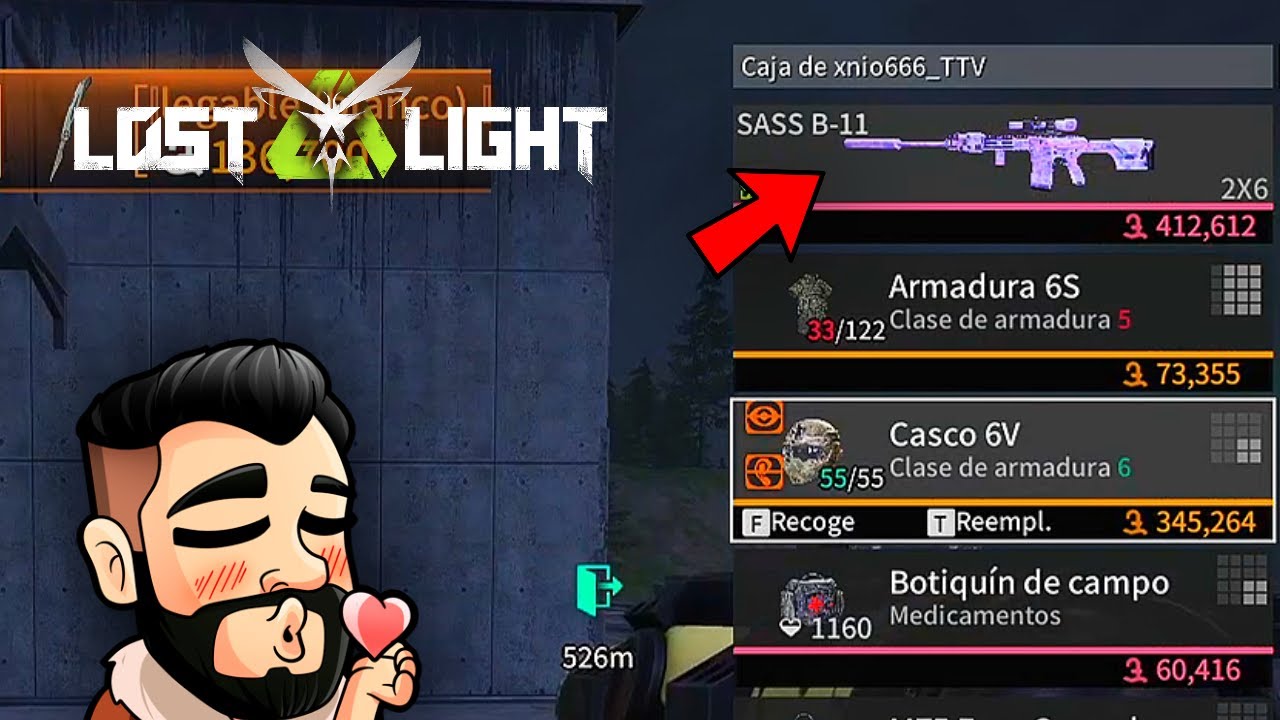 La skin de la SASS B-11 que le robe esta RECHULA 💓 en LOST LIGHT - YouTube