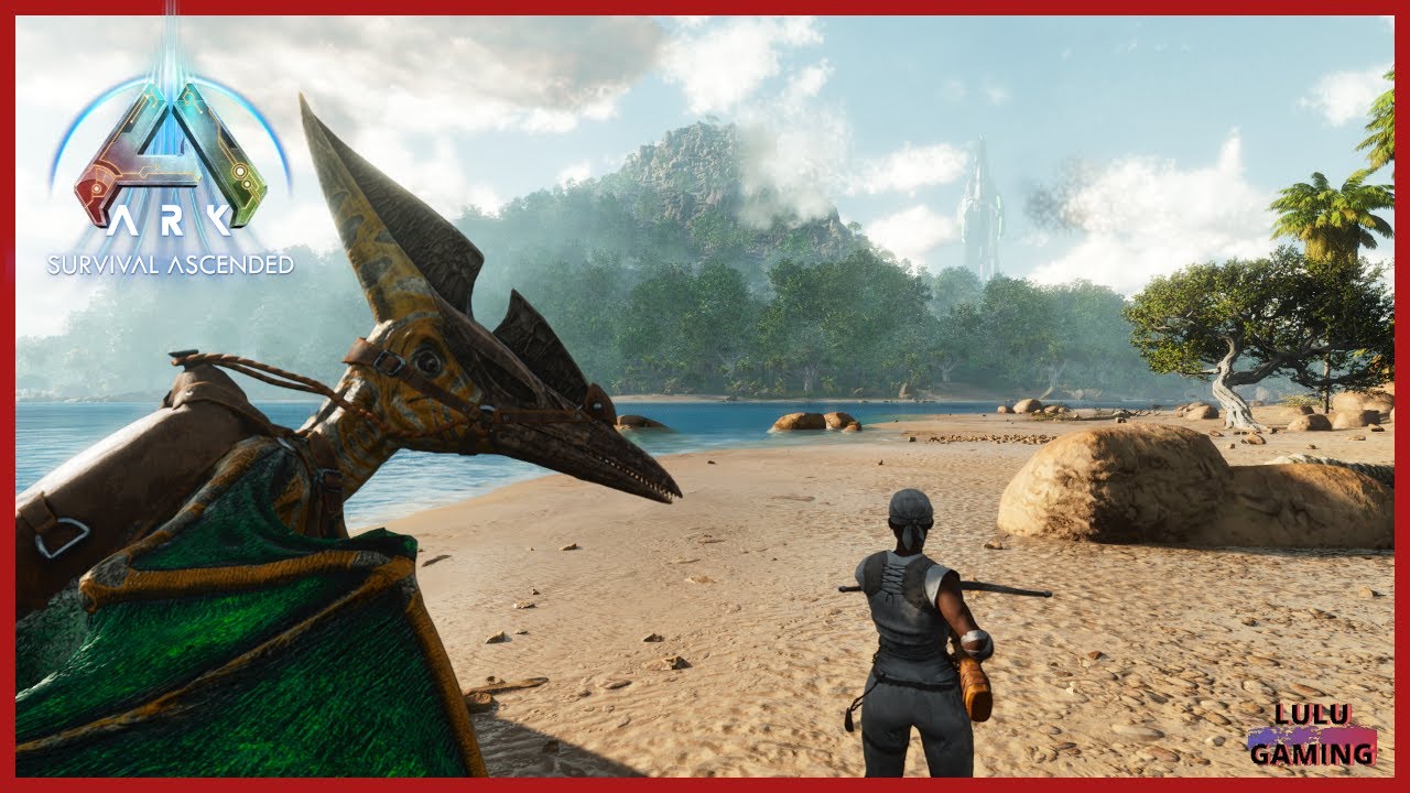 Getting our starter Tames, On a Boat! ~Ark: Survival Ascended~ Official ...