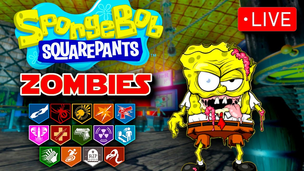THE SPONGEBOB EXPERIENCE IN COD ZOMBIES!!?! (BLACK OPS 3 CUSTOM ZOMBIES ...