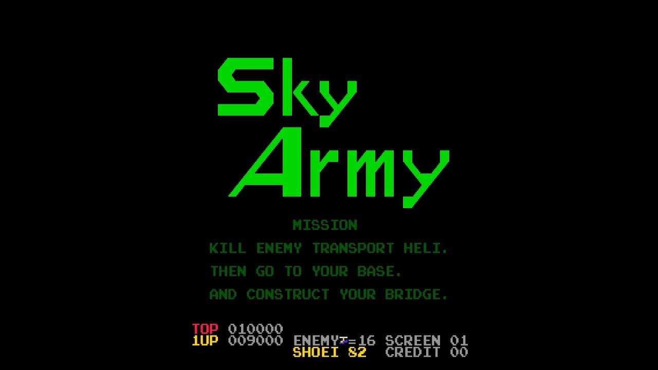 Sky Army Arcade - YouTube