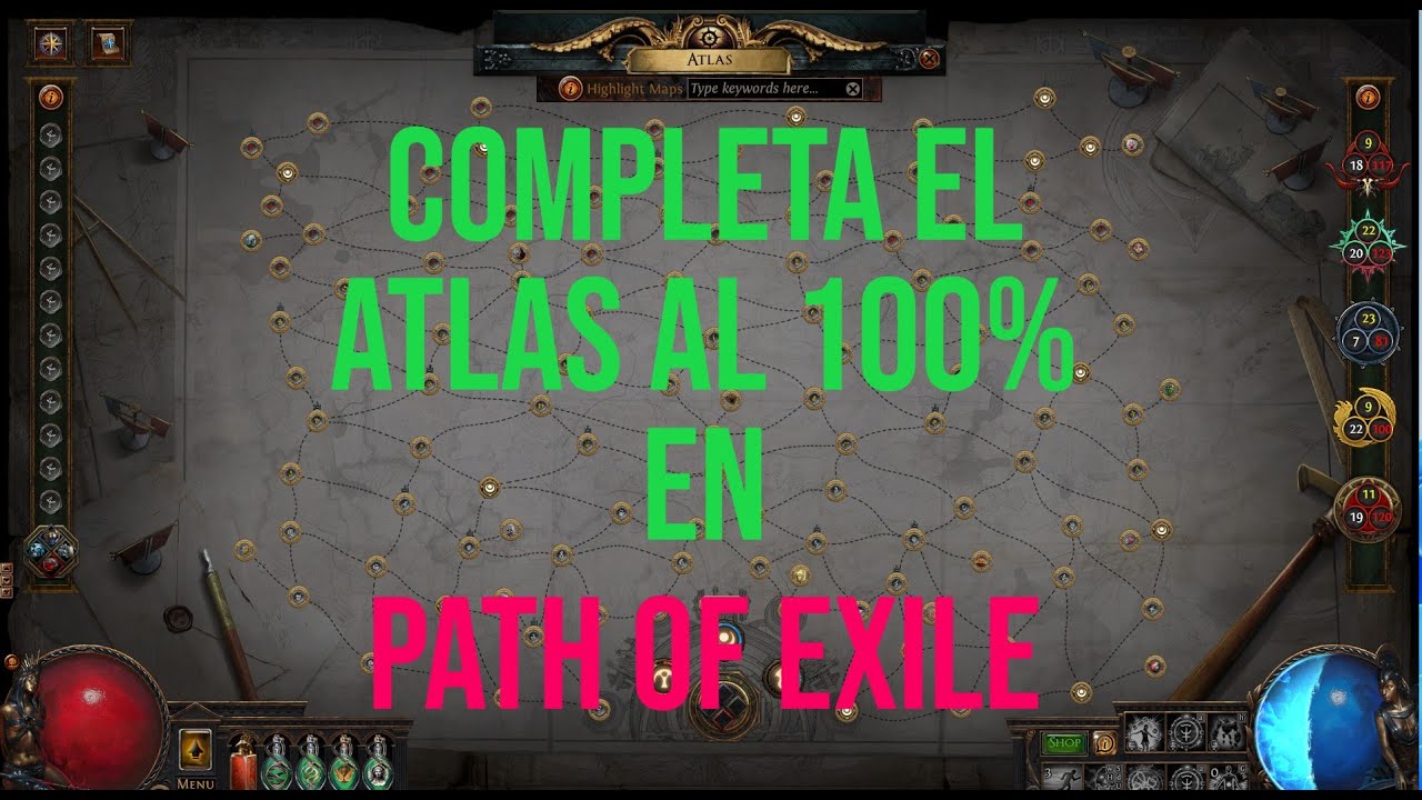 COMPLETA el ATLAS al 100% en PATH OF EXILE. | Path of Exile en Español ...