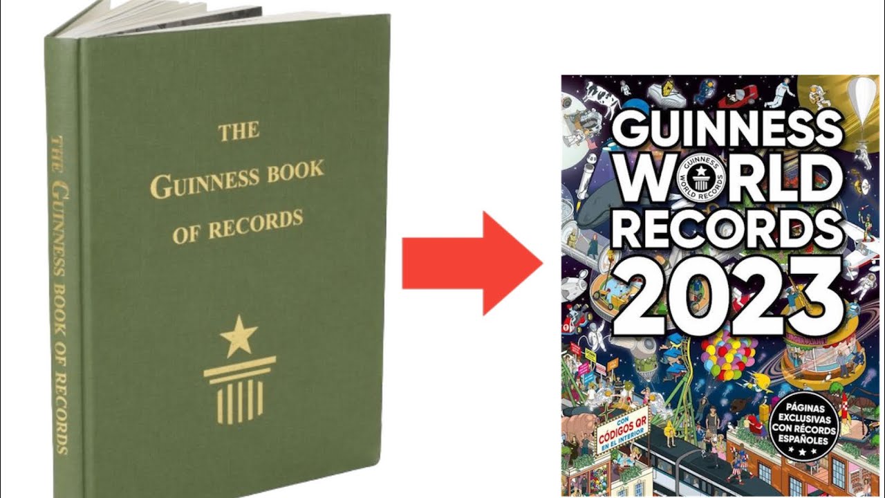 TODAS LAS PORTADAS DEL LIBRO DE LOS RECORDS GUINNES - YouTube