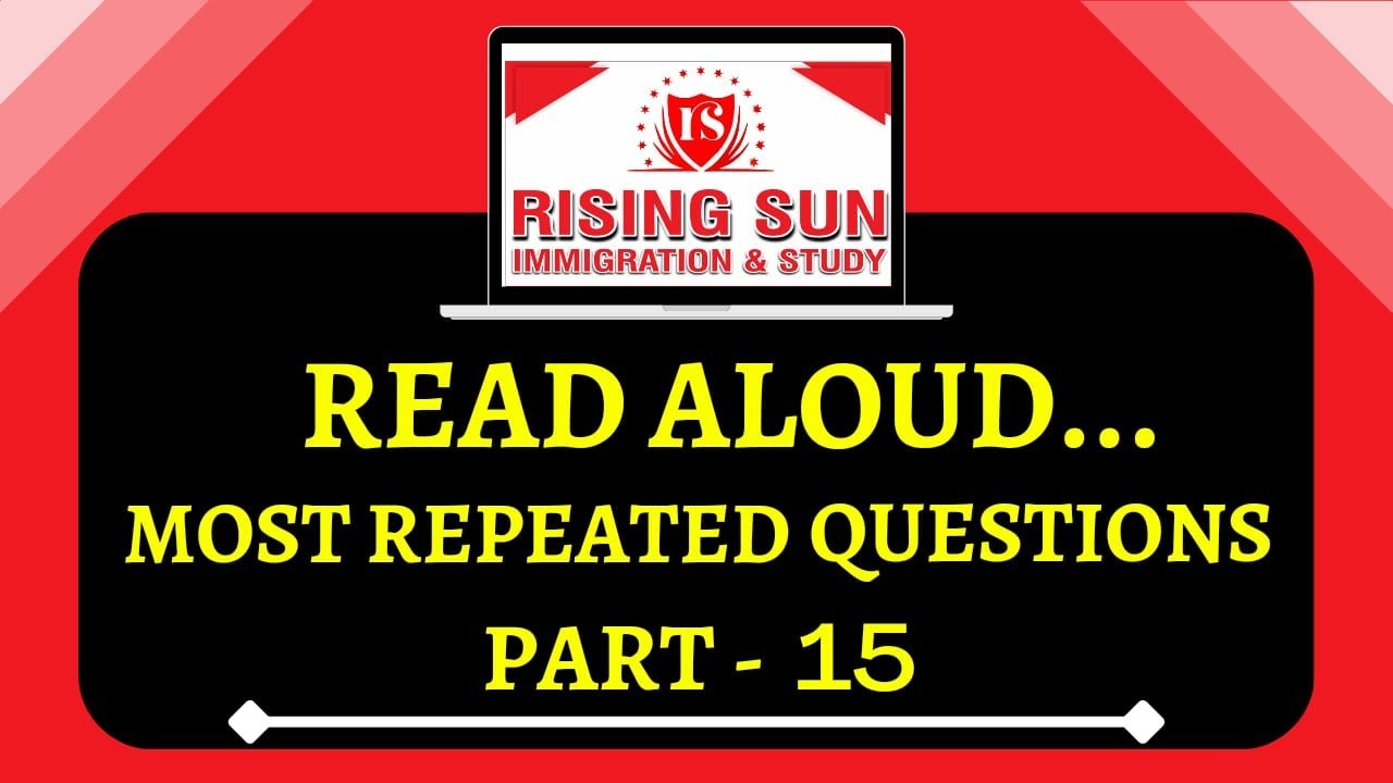 Read aloud pte 2023 Part - 15 | read aloud pte practice 2023 | latest ...