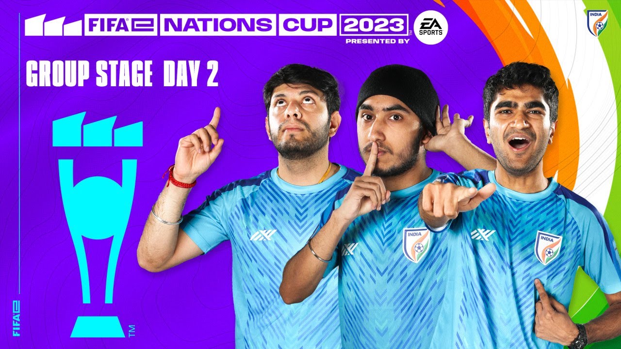 FIFAe Nations Cup 2023 | India | Group Stage | Day 2 - YouTube
