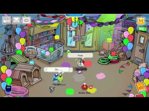 Club Penguin - Puffle Party! - YouTube