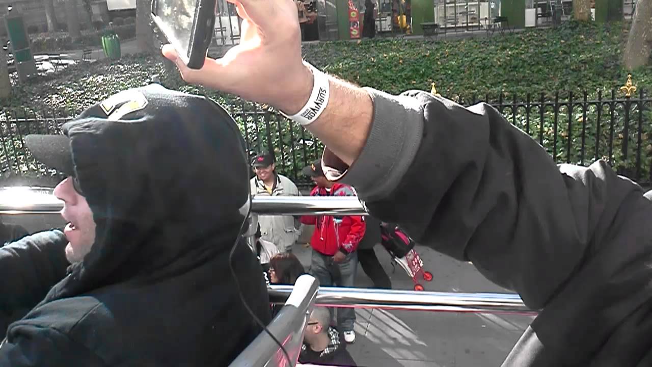 Wwe tour bus with Zack Ryder - YouTube