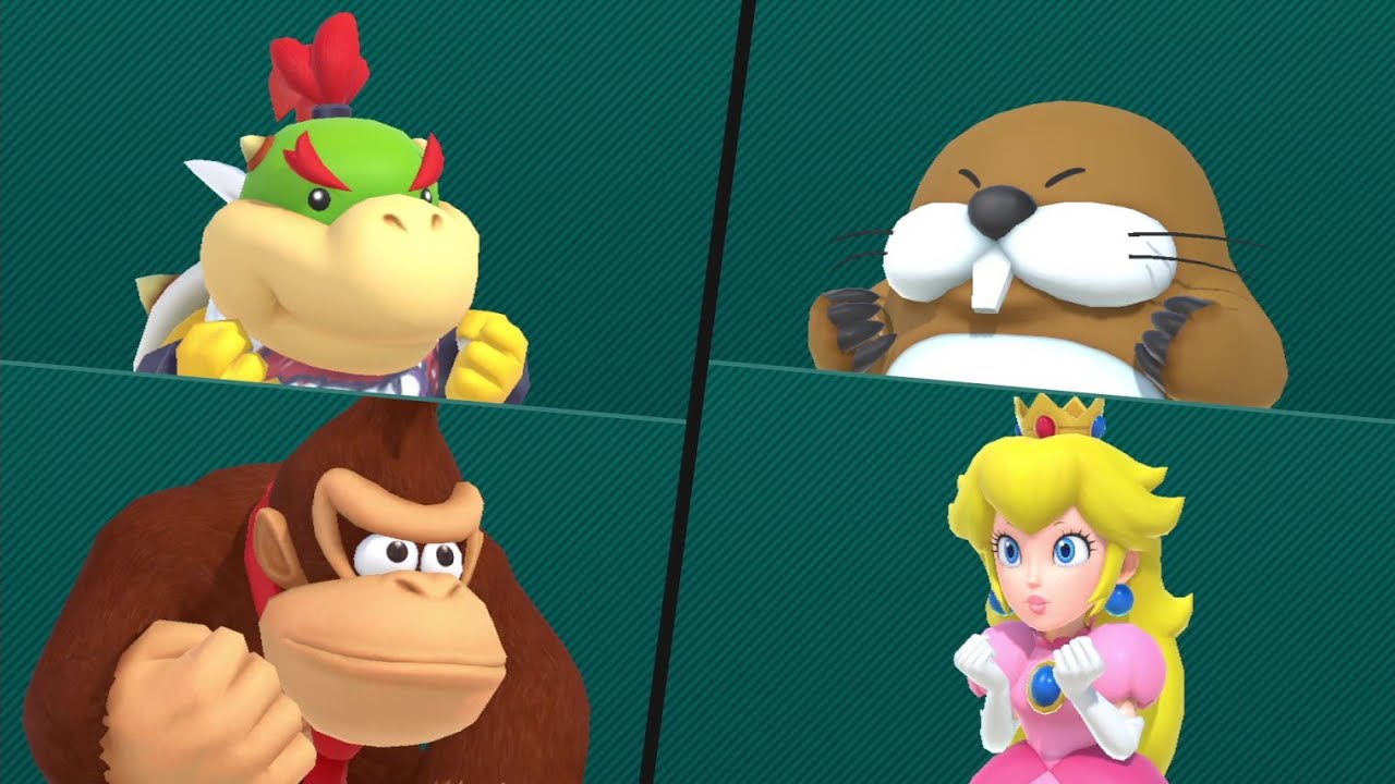Super Mario Party #21 Domino Ruins Treasure Hunt (Bowser Jr., Donkey ...