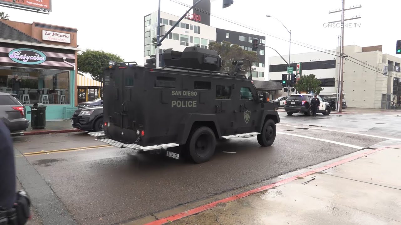 Possibly suicidal man shoots at SDPD in Hillcrest, officers return fire ...