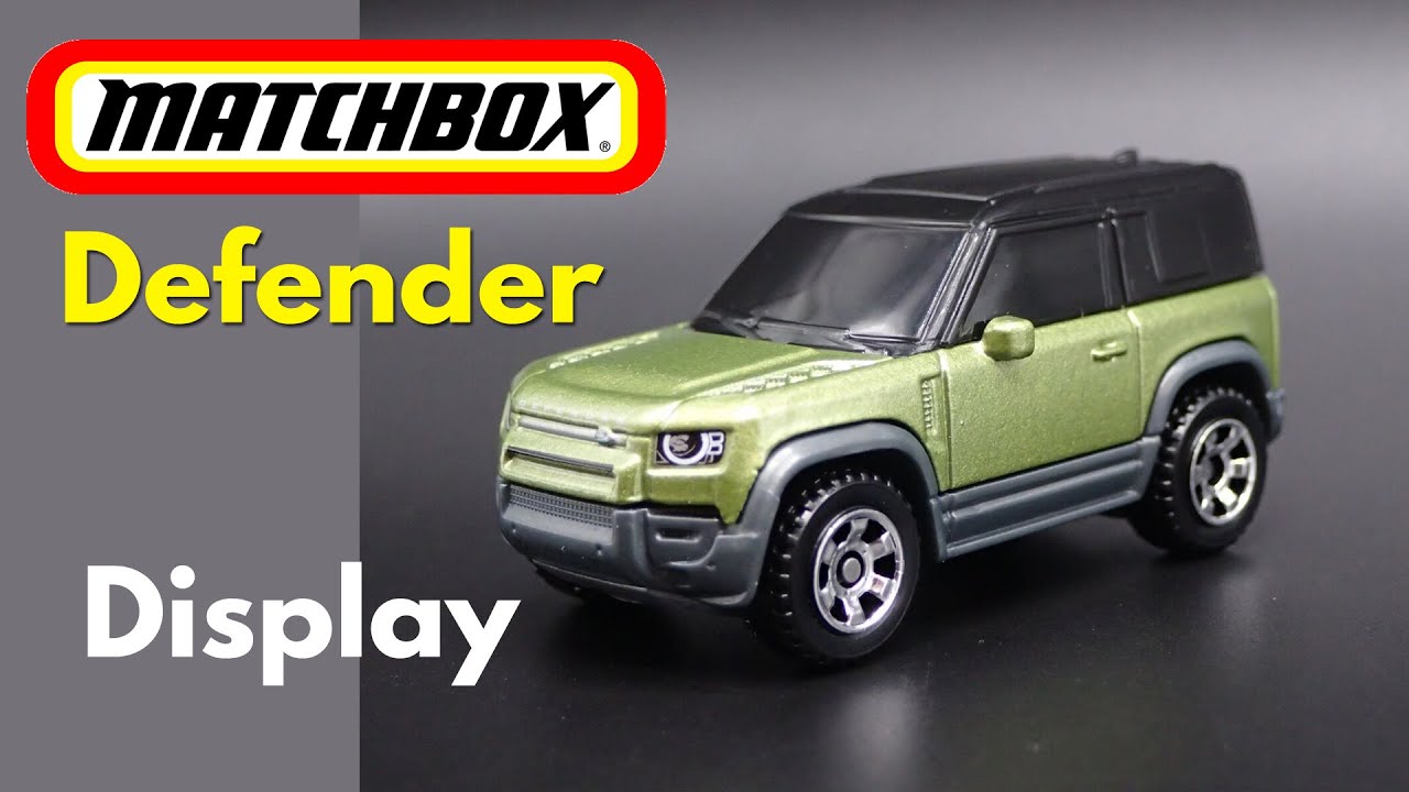 Land Rover Defender_Match Box_ Display - YouTube