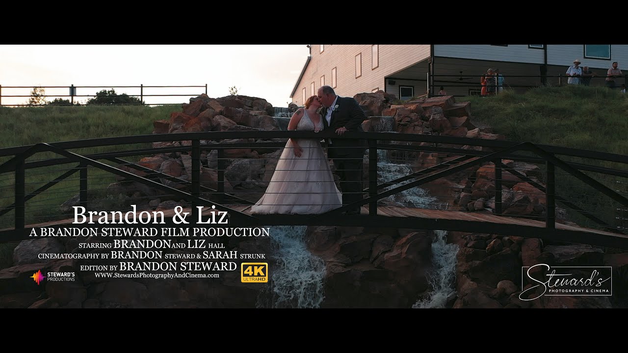 Brandon & Liz's Wedding movie Covered Bridge Venue Springtown TX - YouTube