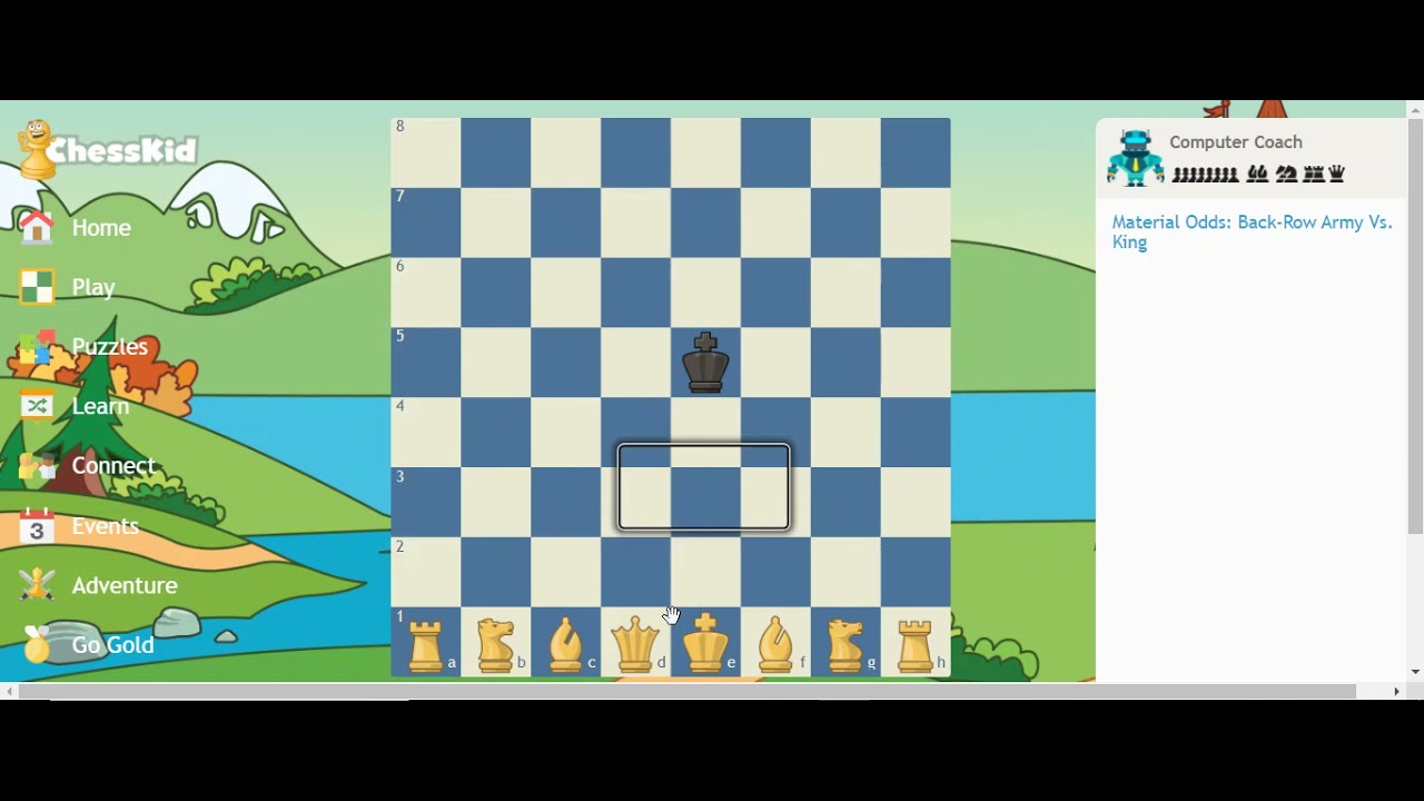 Chesskid Lesson: Four Move Finish One Workout - YouTube