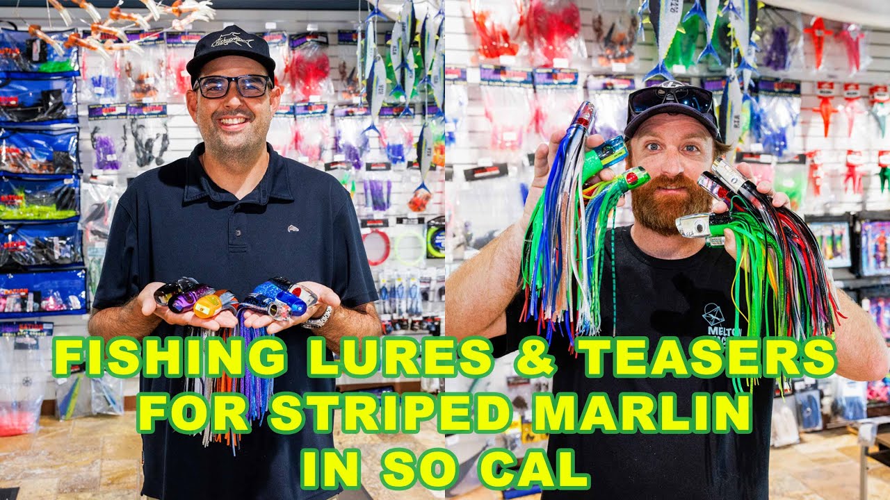 Fishing Lures & Teasers for Striped Marlin in SoCal - YouTube