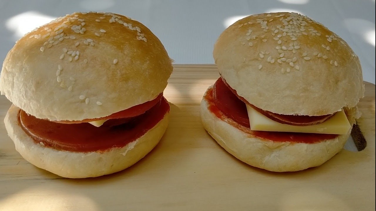 Resep Dan Cara Membuat Roti Burger - How To Make Best Burger Buns #8 ...