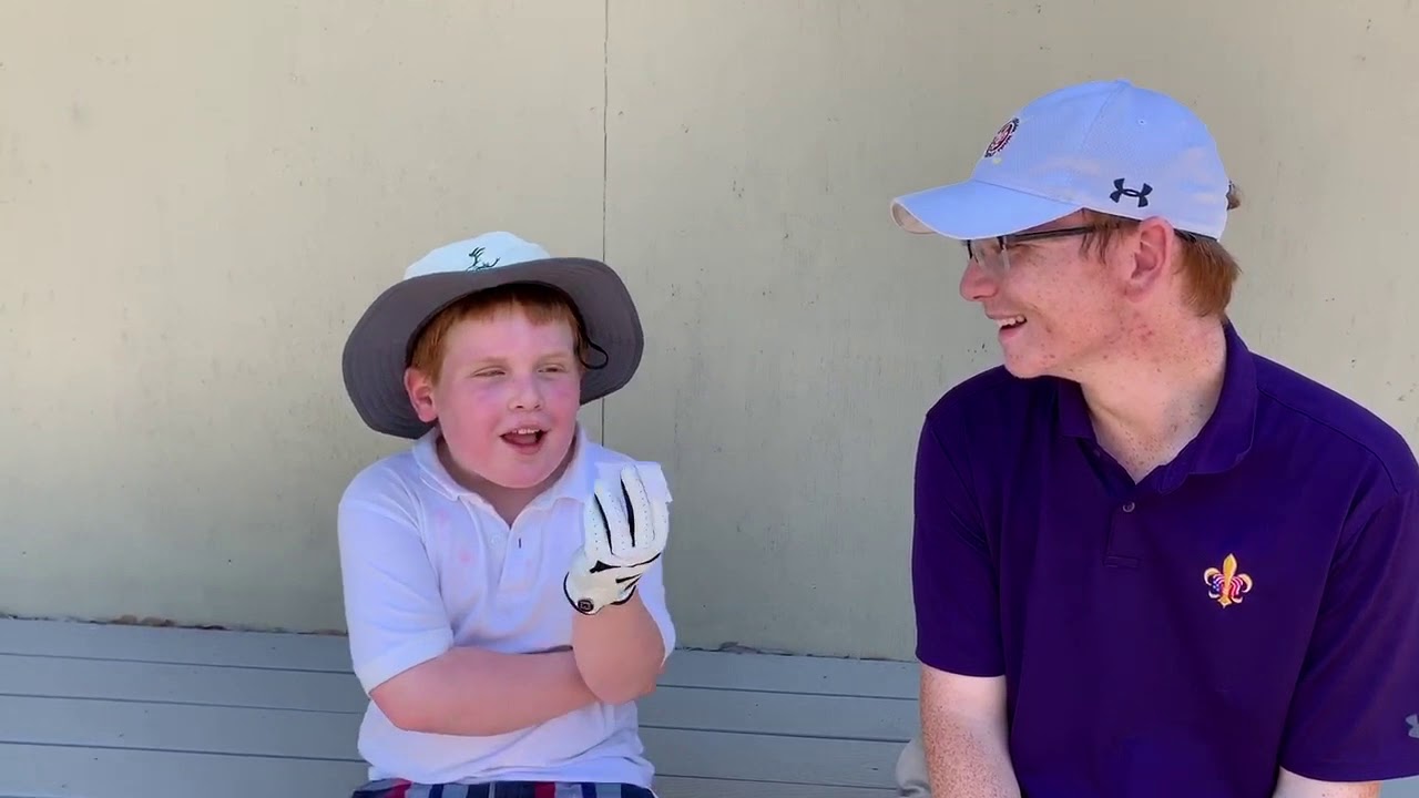 Ben and George Interview (Kelly Gibson Junior Golf Tour) - YouTube
