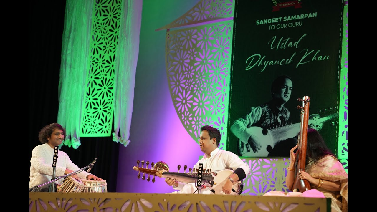 Sangeet Samarpan to our Guru Ustad Dhyanesh Khan I Shiraz Ali Khan ...