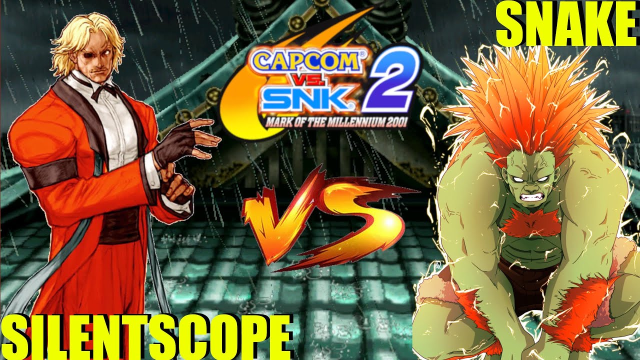 Capcom vs SNK 2: SILENTSCOPE vs SNAKE (Fightcade CVS2) pt 1 - YouTube