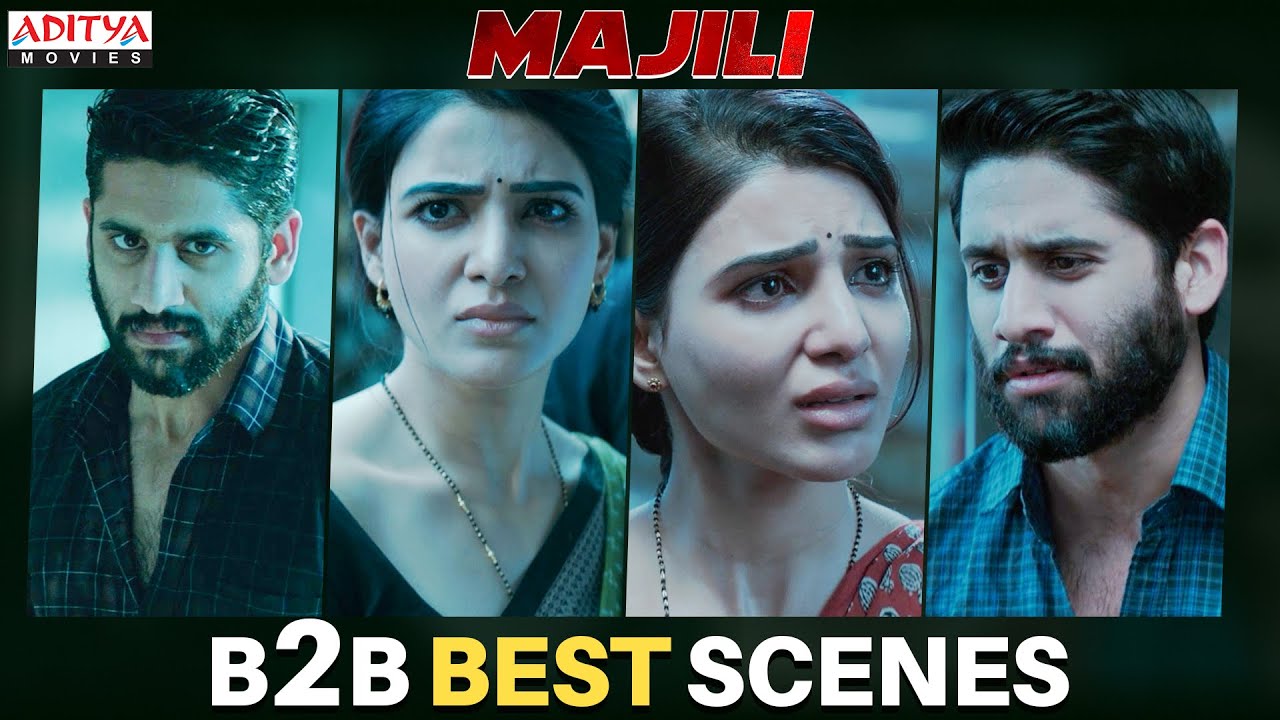 Majili Back To Back Best Love Scenes | Naga Chaitanya | Samantha ...
