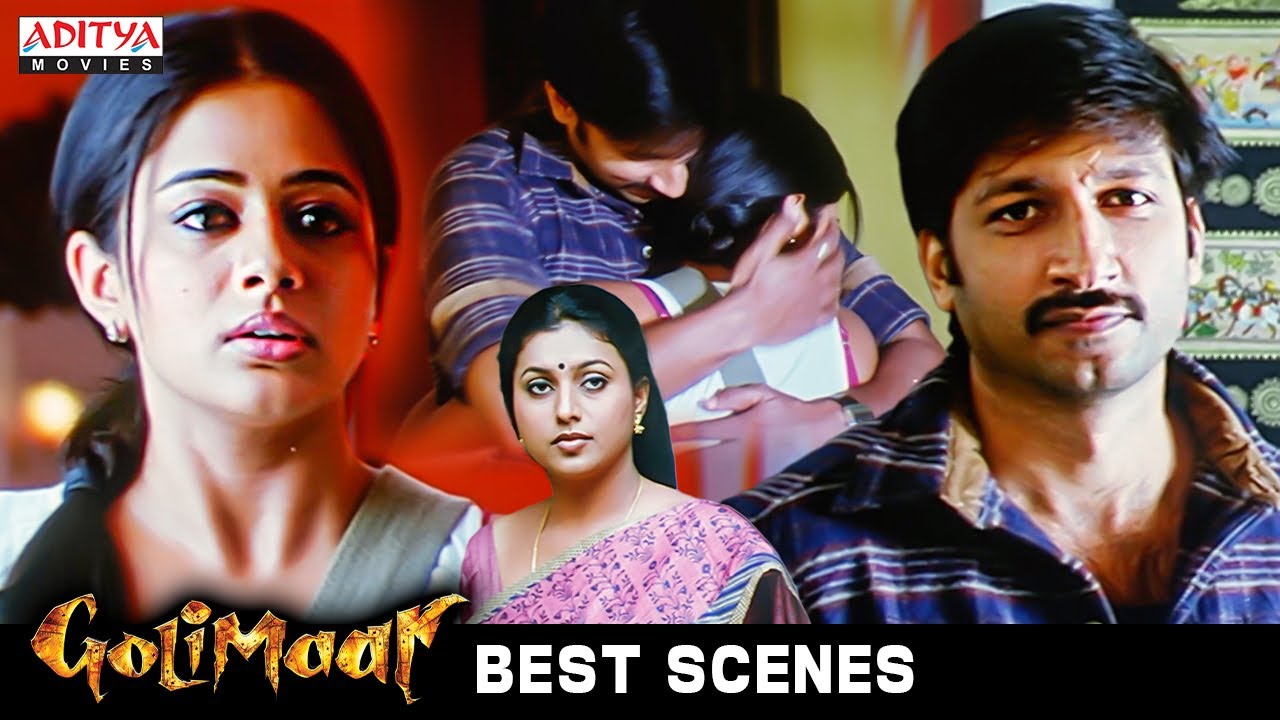 Golimaar Hindi Dubbed Superhit Movie Scenes | Gopichand, Priyamani ...