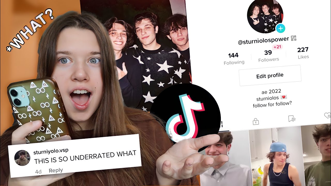 going undercover as a STURNIOLO TRIPLET TIKTOK FANPAGE for ONE WEEK ...