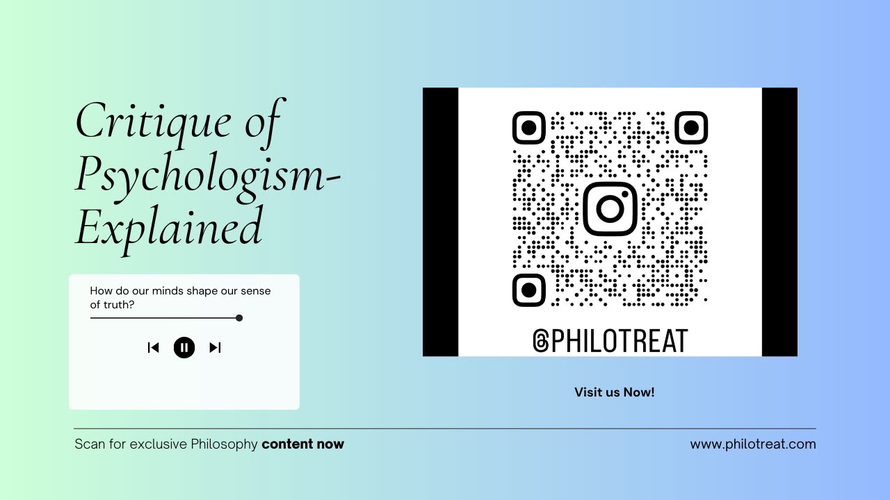 Critique of Psychologism- Brentano, Husserl (Simple Philosophy) - YouTube