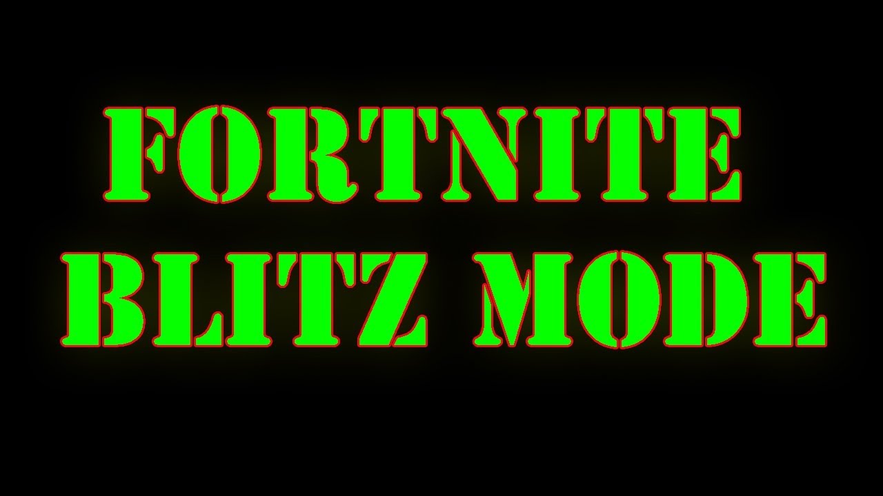 Fortnite Blitz Mode on mobile and how to play on mobile. - YouTube