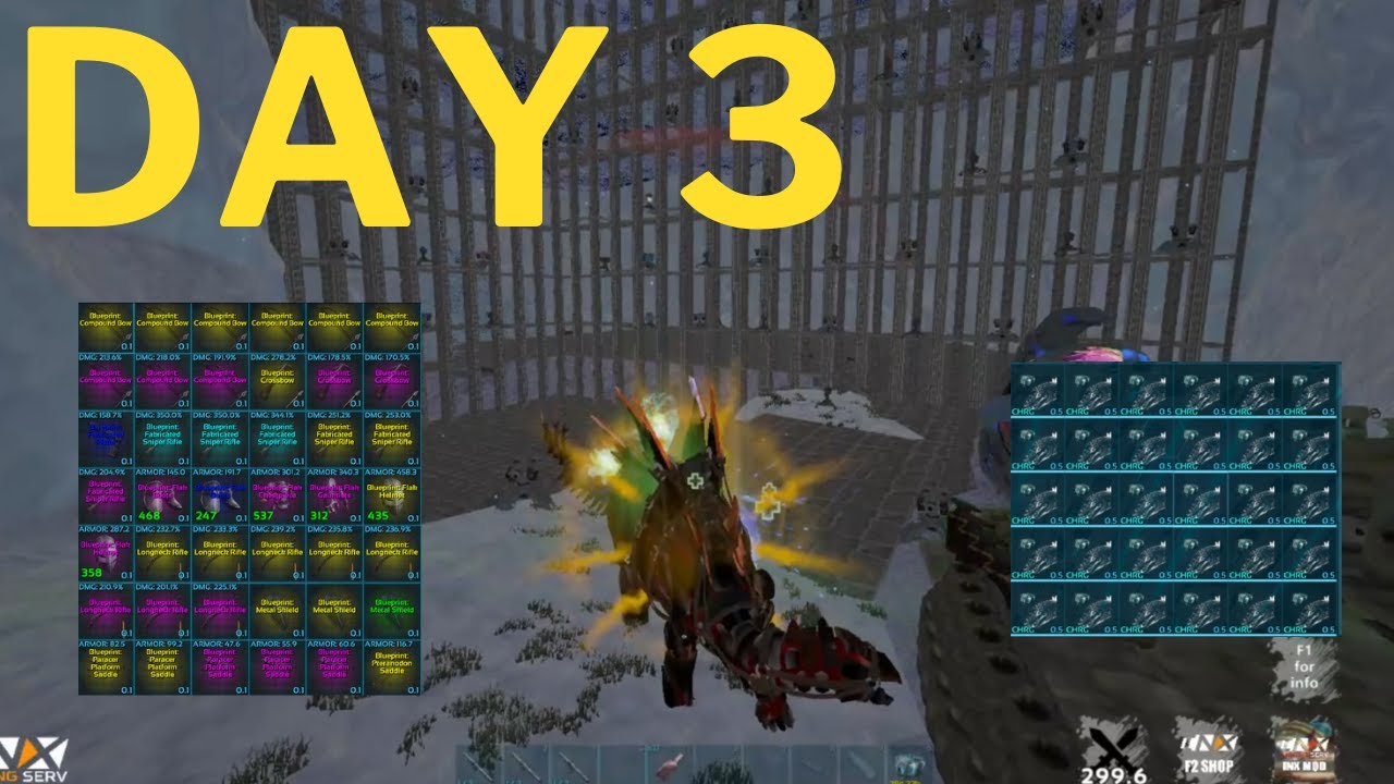 How We Raided Every Tribe On Day 3 - ARK Survival Evolved - YouTube
