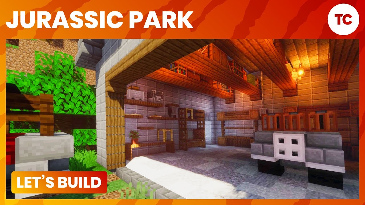 Let's Build Jurassic Park - Jeep Garage (Interior shelving and final ...