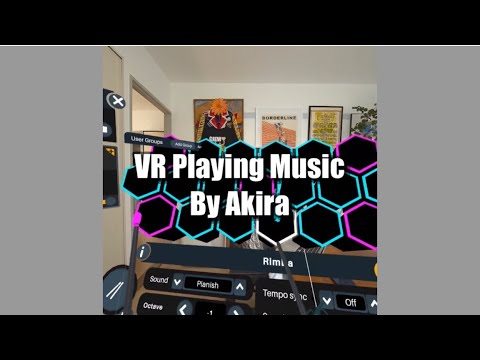 【VR playing music】 by Akira 2025/12/01 🎧 - YouTube