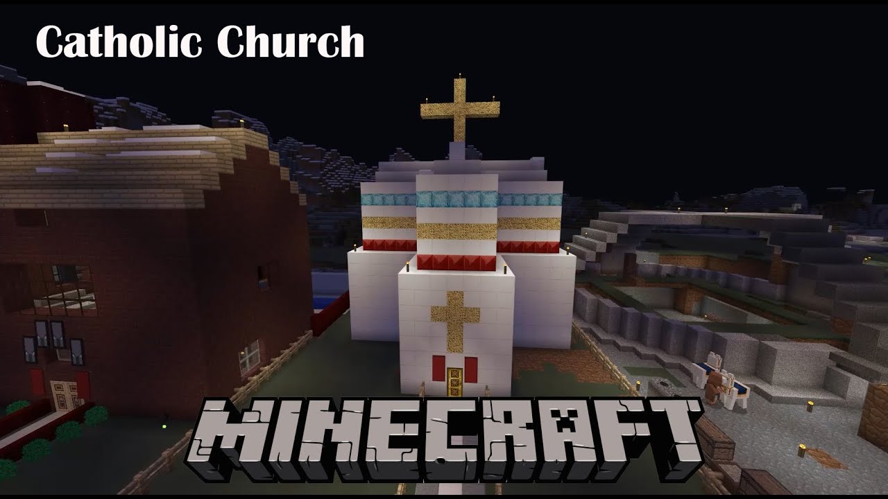 Minecraft Catholic Church - YouTube