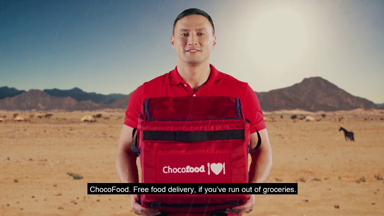 ChocoFood "Где пельмени? Съели олени!". Free Delivery Commercial - YouTube