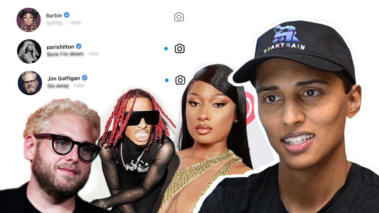 My DMs With Celebrities (Over The Years) - YouTube