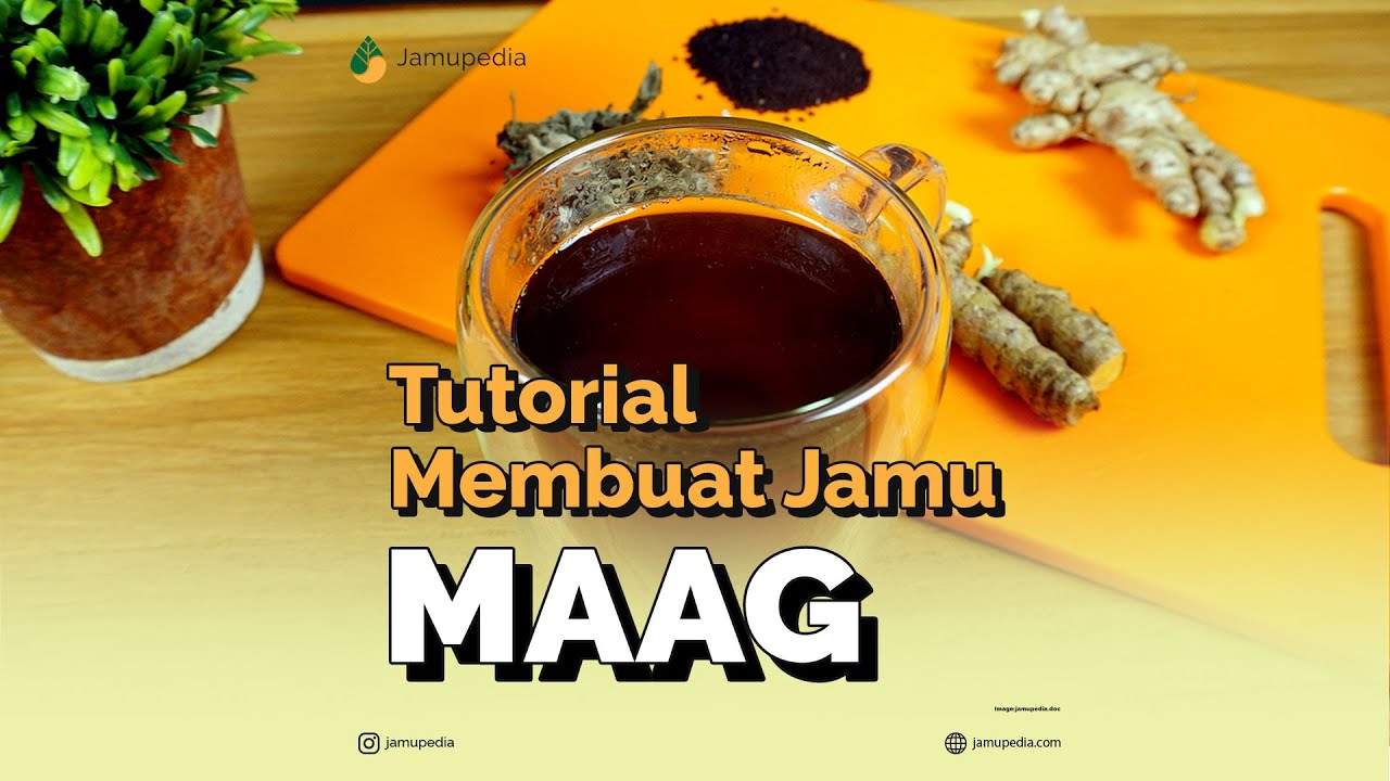 Tutorial Membuat Jamu Maag - YouTube