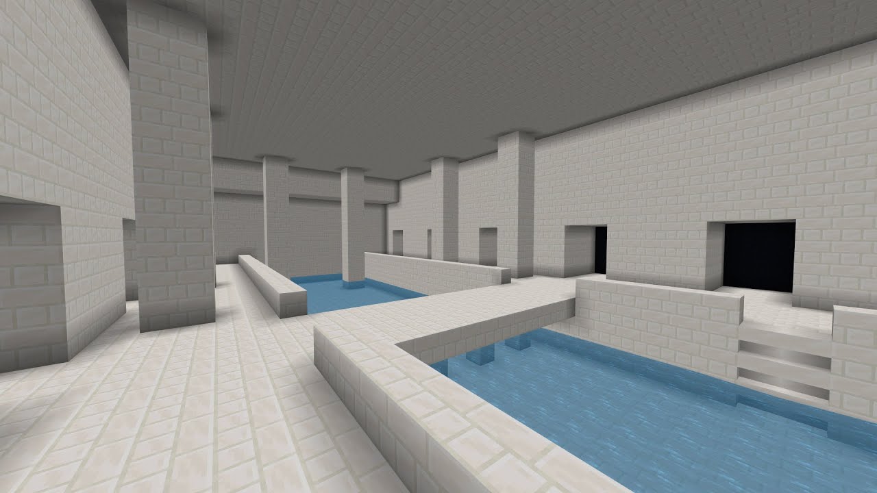 The Backrooms Minecraft - The Poolrooms - YouTube