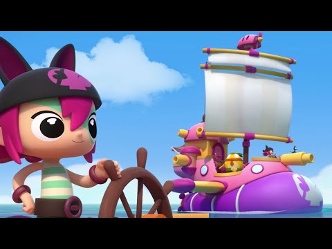 🇺🇸 Pirata and Capitano | Episode 1 : The Sunken Ship 🛳️ | 3D Cartoon For Kids