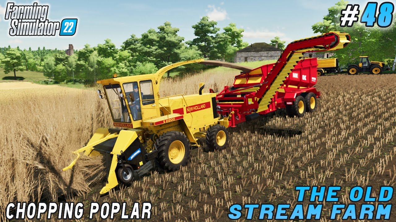 Chopping poplar, harvesting oats, picking up straw | The Old Stream ...