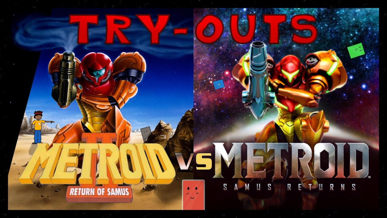 Try-Outs: Metroid II: Return of Samus vs. Metroid: Samus Returns - YouTube