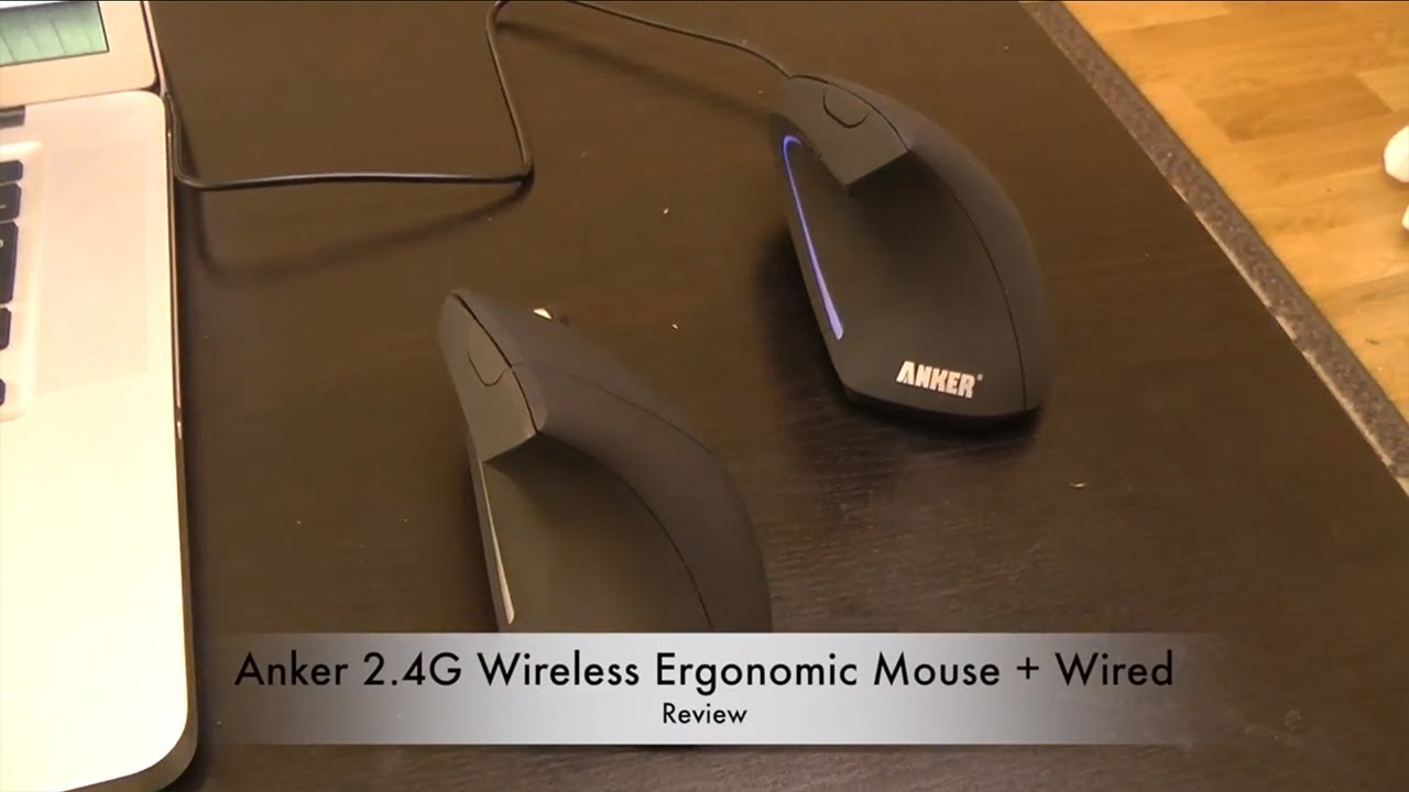Anker 2.4G Wireless Ergonomical Mouse + Wired - Review - YouTube