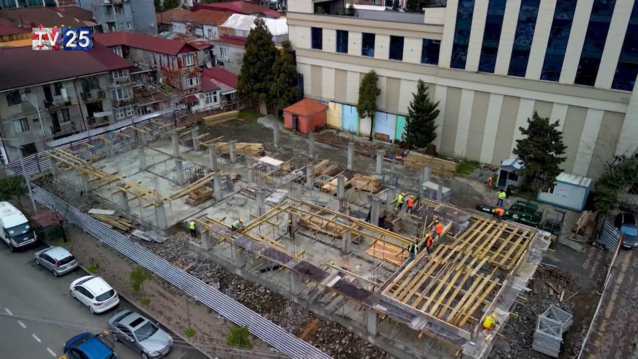 ახალი საბავშვო ბაღის მშენებლობა Youtube