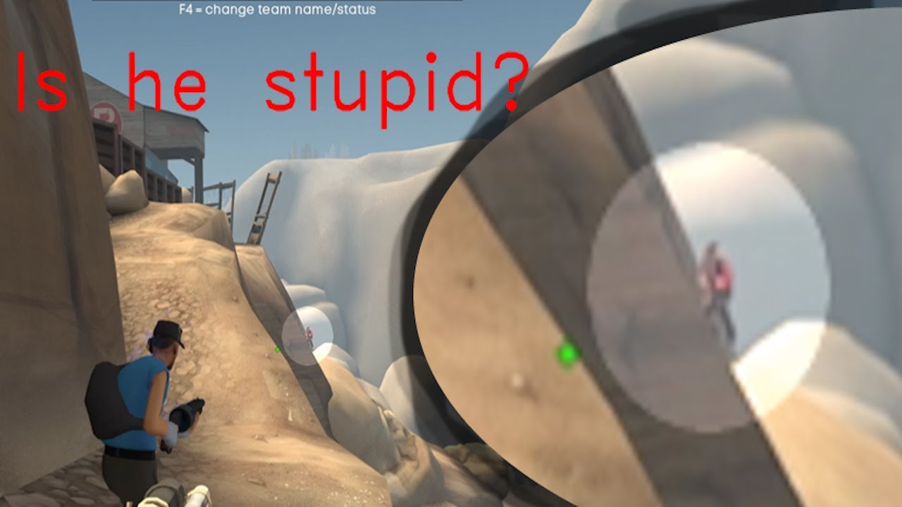 TF2: Standing off the cliff on Upward, consistently - YouTube