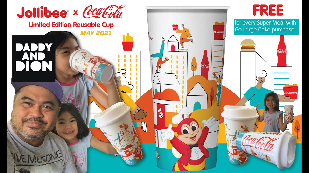 Limited-edition Coke x Jollibee Reusable Cup! #jollibee #coke # ...