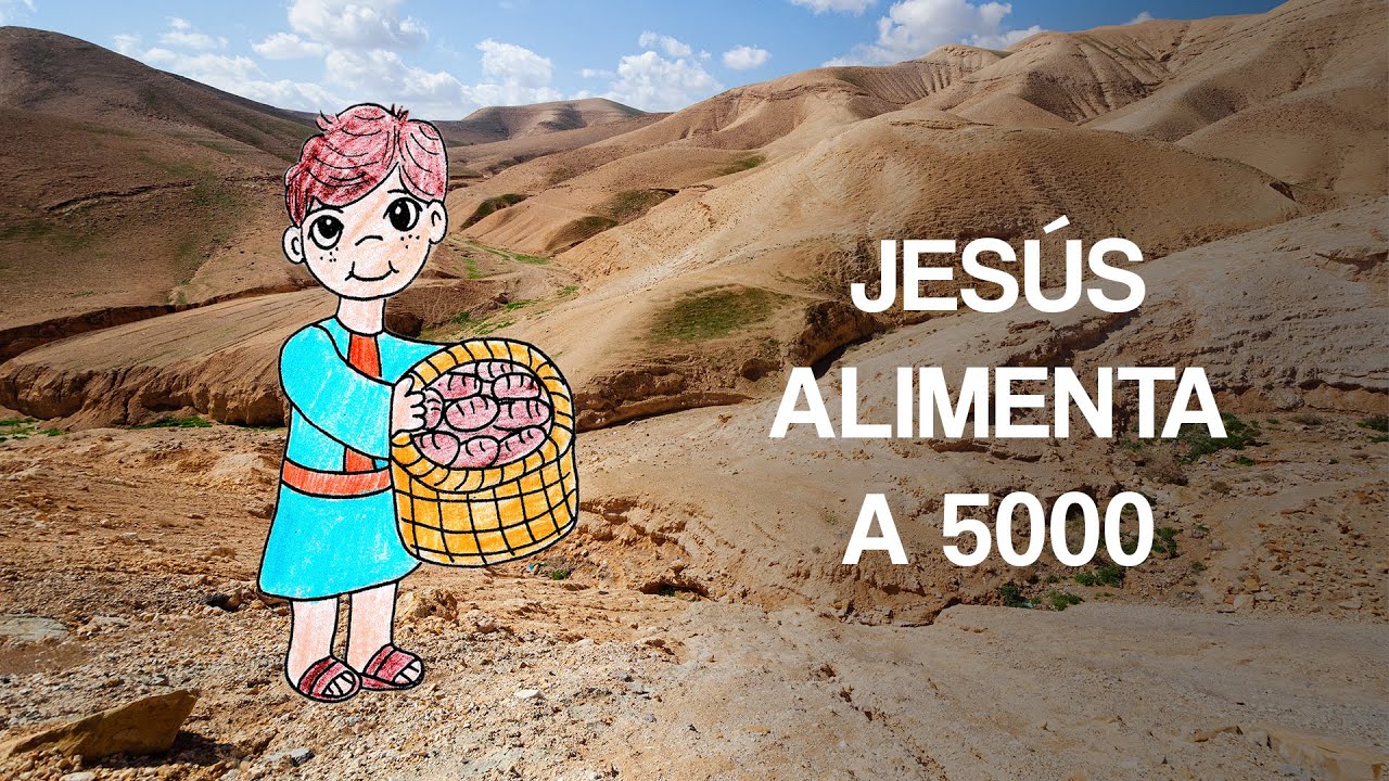 Jesús alimenta a 5000 - 3/7 (Serie Infantil) - YouTube