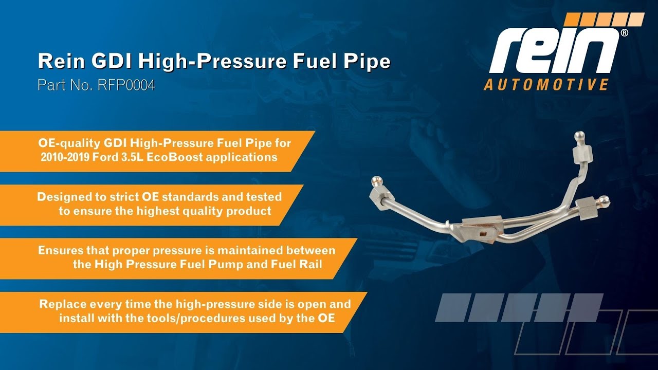 Rein GDI High-Pressure Fuel Pipe | What's Hot at CRP - YouTube