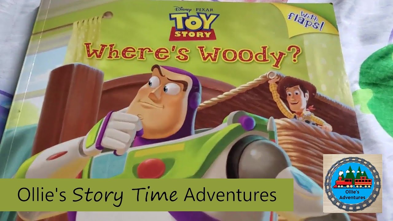 Disney Toy Story "Where's Woody?" Book Reading | Buzz Lightyear Hide ...